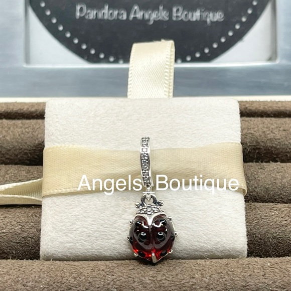 Pandora | Jewelry | New Pandora Red Ladybird Dangke Charm | Poshmark